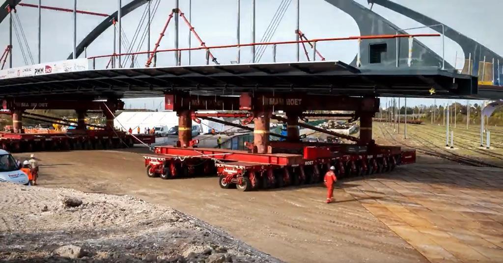 Mammoet in bridge installation work | News | Heavy Lift & Project ...