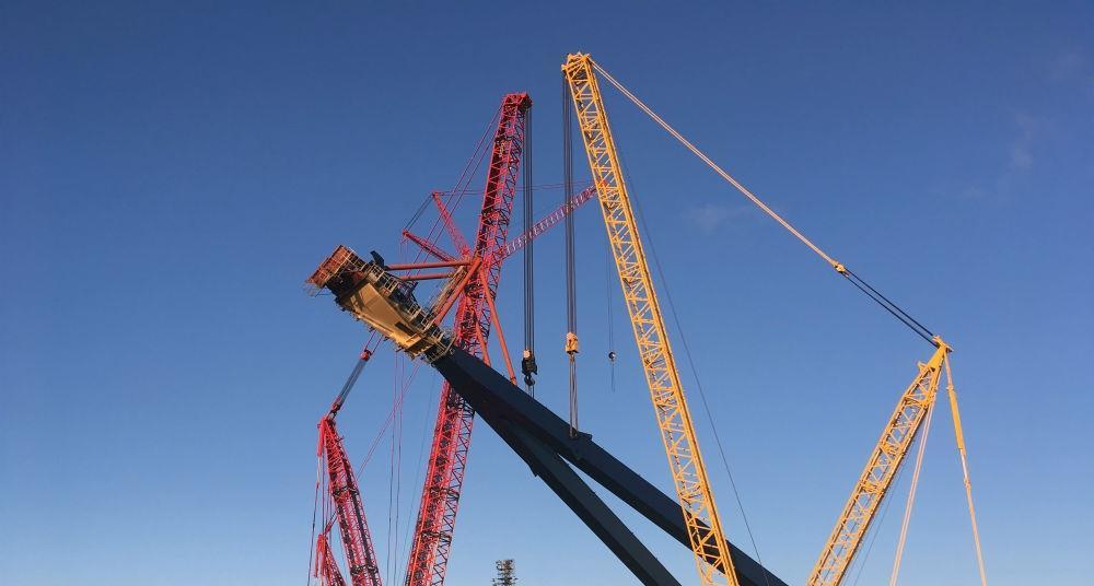 Goliath rises - thanks to Mammoet | News | Heavy Lift & Project ...