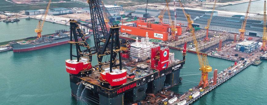Sleipnir christened in Singapore | News | Heavy Lift & Project ...