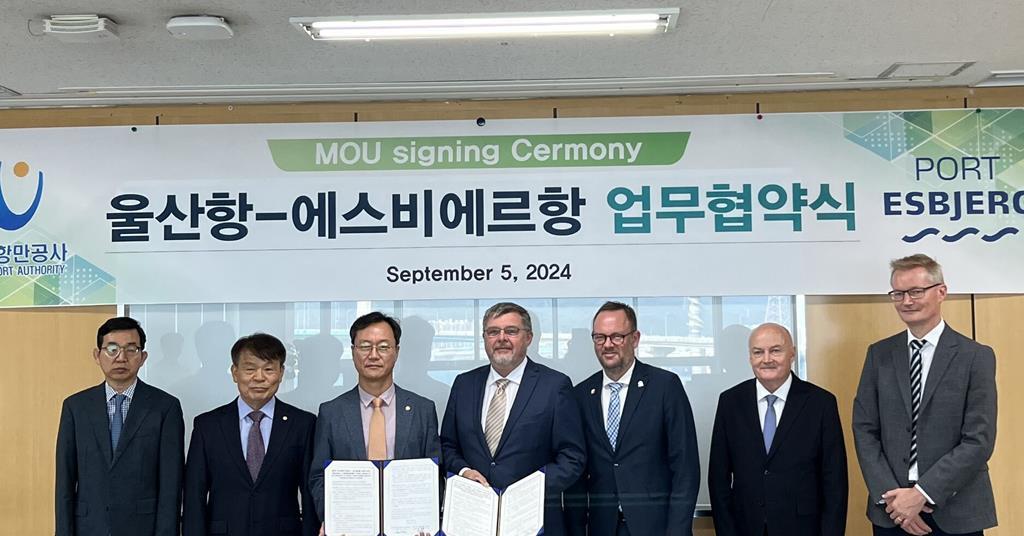 Port Esbjerg boosts ties with Ulsan | Heavy Lift & Project Forwarding ...