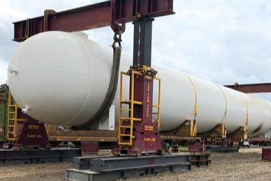 Deep South delivers huge tank | News | Heavy Lift & Project Forwarding ...