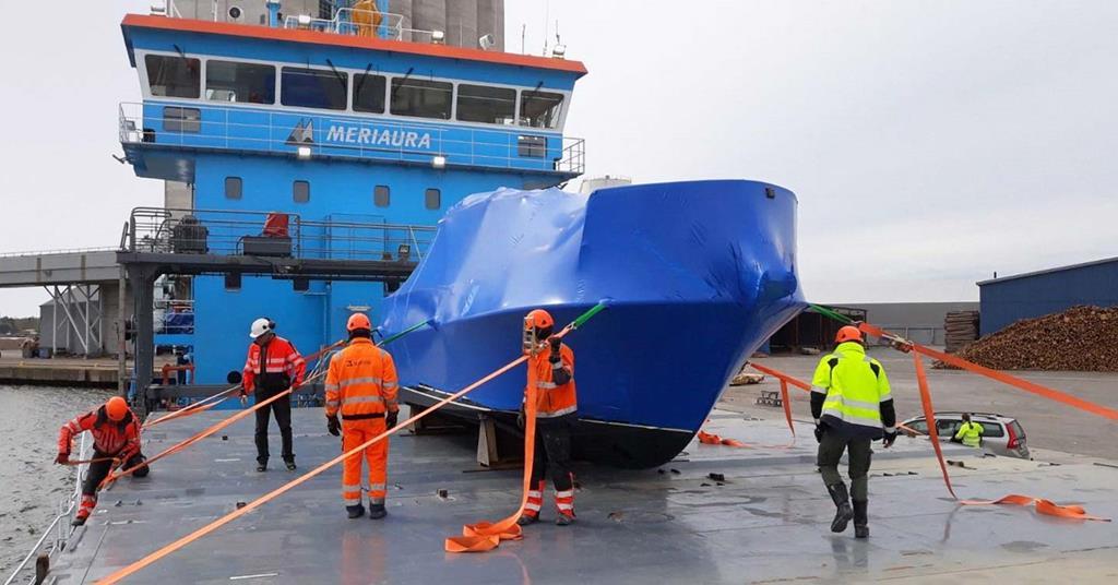 Meriaura transports research vessel | News | Heavy Lift & Project ...