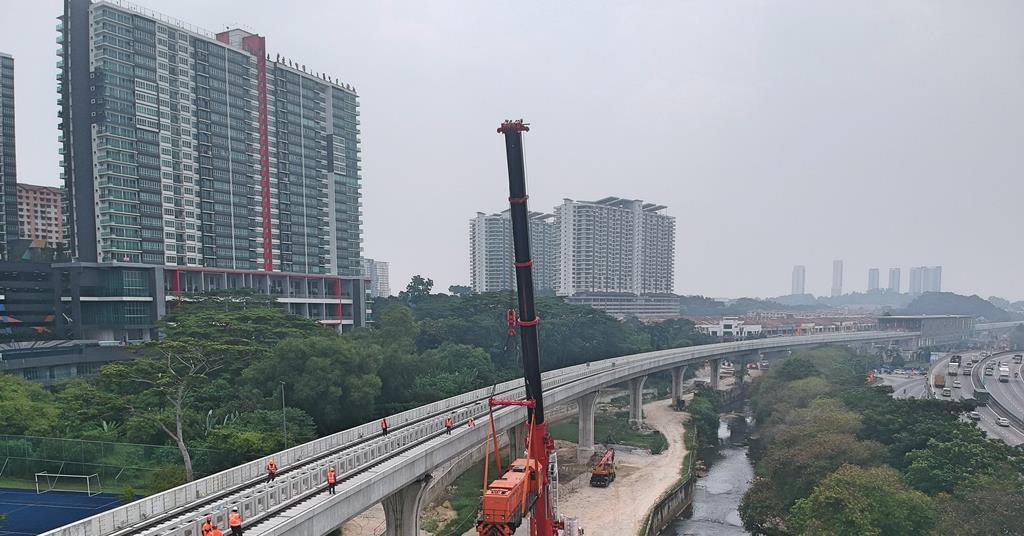 Megalift moves for MRT project | News | Heavy Lift & Project Forwarding ...