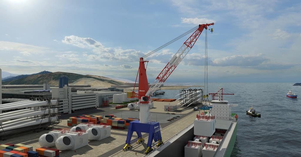 Huisman develops travelling quayside crane | News | Heavy Lift ...