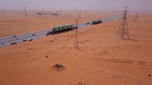 FTE Logistics moves tanks in Saudi Arabia | News | Heavy Lift & Project ...