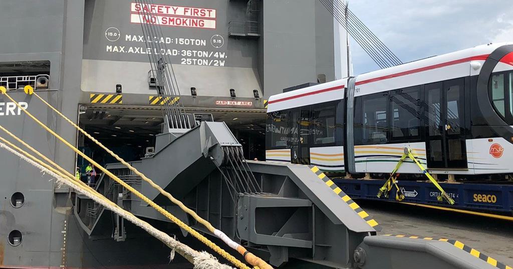 Trams roll to Mauritius | News | Heavy Lift & Project Forwarding ...