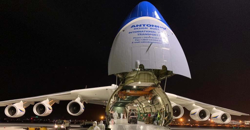AN-225 delivers vital supplies | News | Heavy Lift & Project Forwarding ...