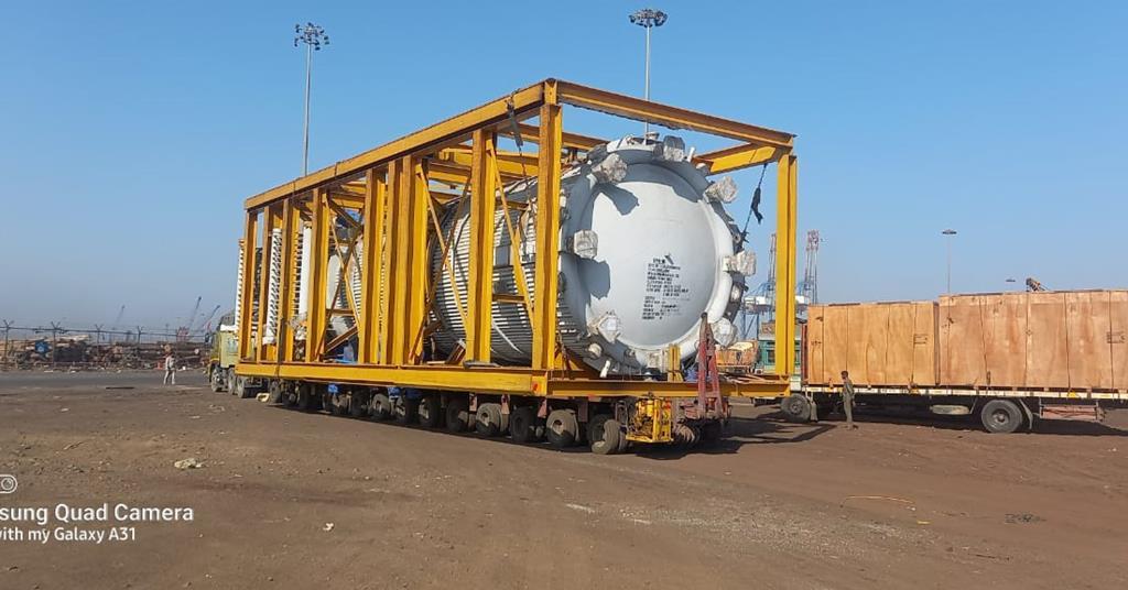EXG tackles heavy boiler move to Gujarat | News | Heavy Lift & Project ...