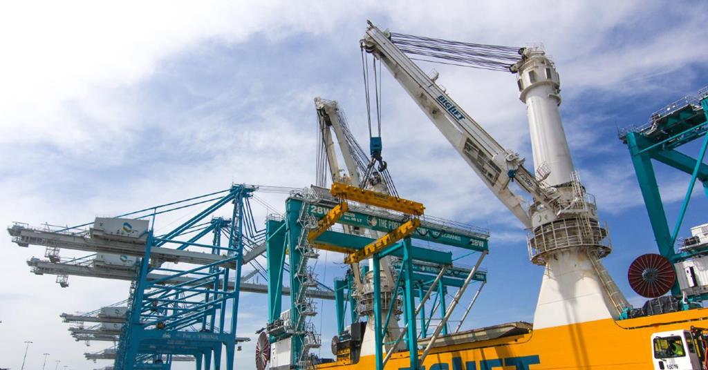 BigLift delivers to Port of Virginia | News | Heavy Lift & Project ...