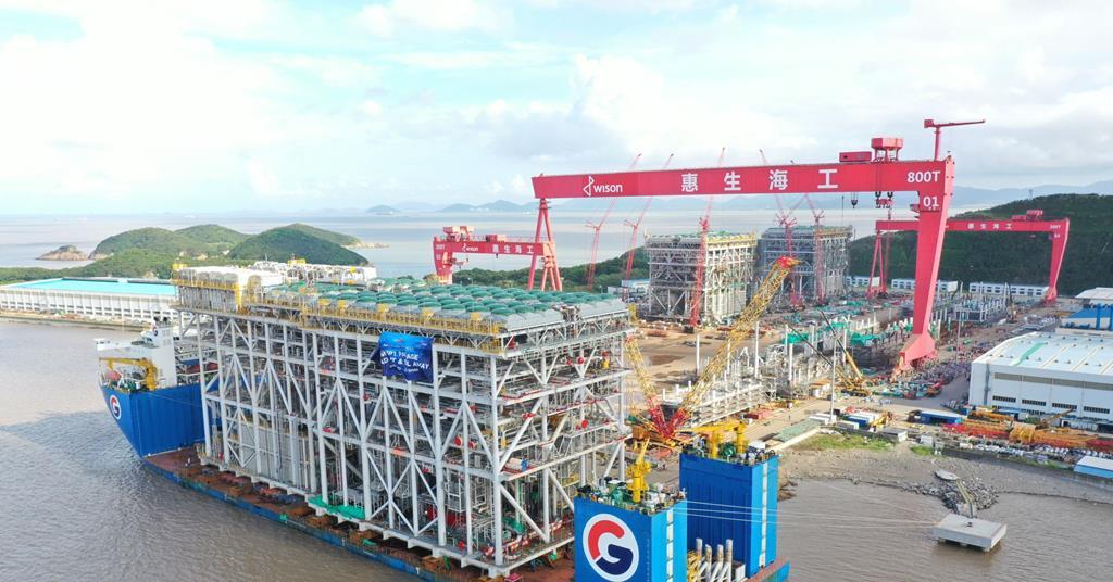 Heavy modules move on GPO Grace | News | Heavy Lift & Project ...