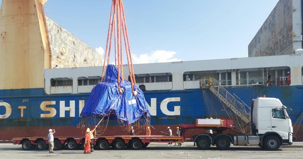 ISS Global Forwarding coordinates thermal power move | Heavy Lift ...