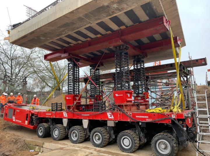 Wagenborg completes bridge installations in Germany | News | Heavy Lift ...