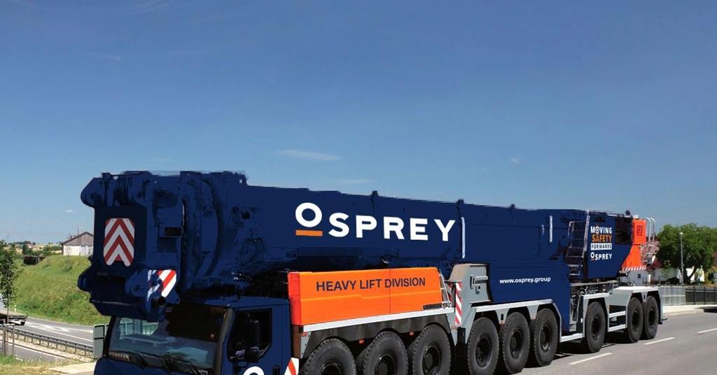 Osprey bolsters fleet with LTM 1750 9.1 | Heavy Lift & Project Forwarding International