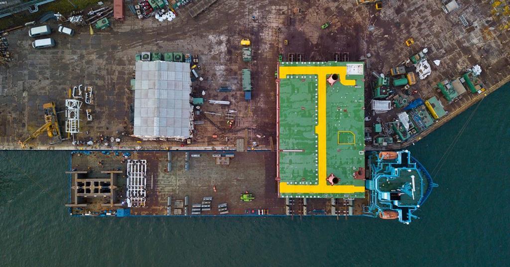 Partnership formed to tackle offshore module transportation | Heavy ...