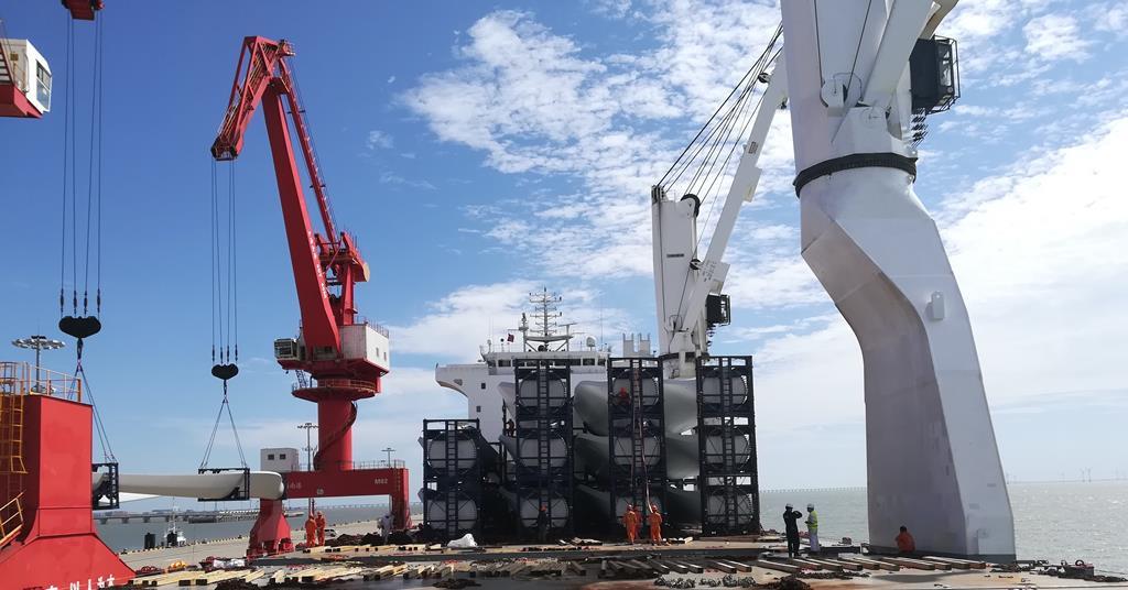 Wind energy powers Kaleido | News | Heavy Lift & Project Forwarding ...