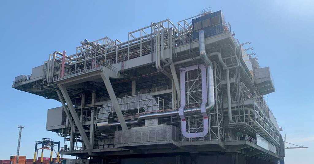 Mammoet handles mega module | News | Heavy Lift & Project Forwarding ...