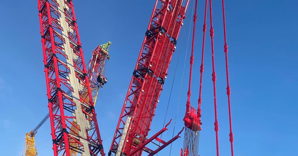 Mammoet receives first Liebherr LR12500 crawler crane | Heavy Lift ...