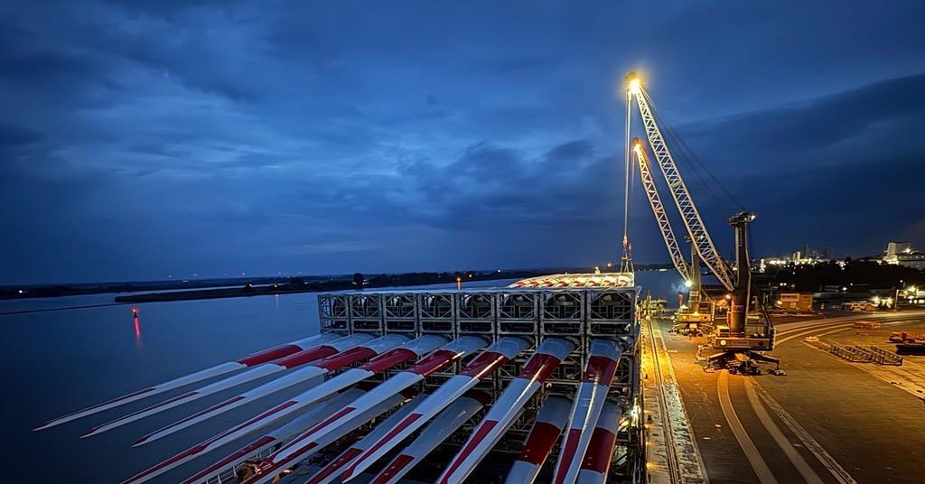 deugro partners with J Müller at the port of Brake port for wind ...