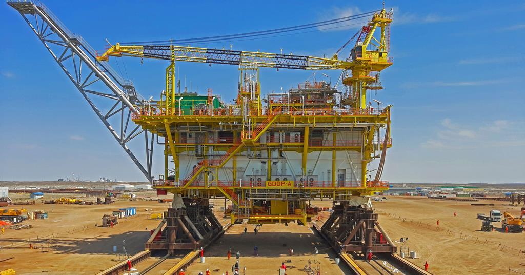 Mammoet completes load-out in Turkmenistan | News | Heavy Lift ...