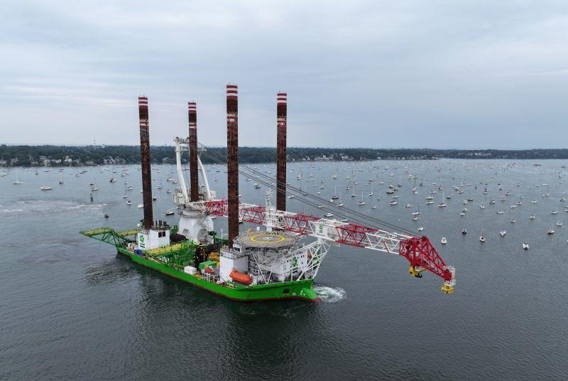 Sea Installer arrives in Salem ready for Vineyard Wind work | News ...