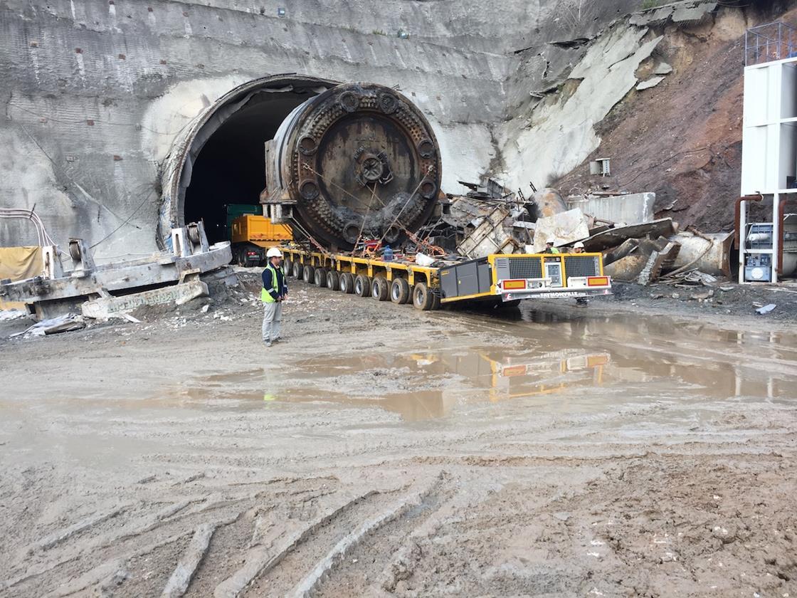 Hareket in TBM move | News | Heavy Lift & Project Forwarding International
