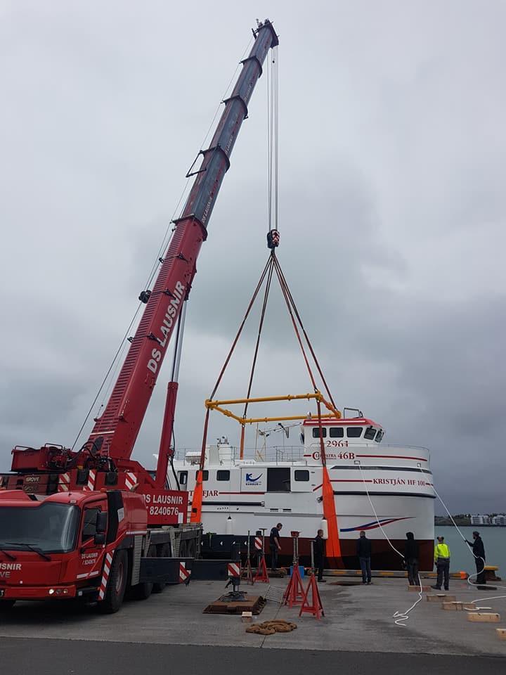 DS Lausnir lifts with Modulift | News | Heavy Lift & Project Forwarding ...