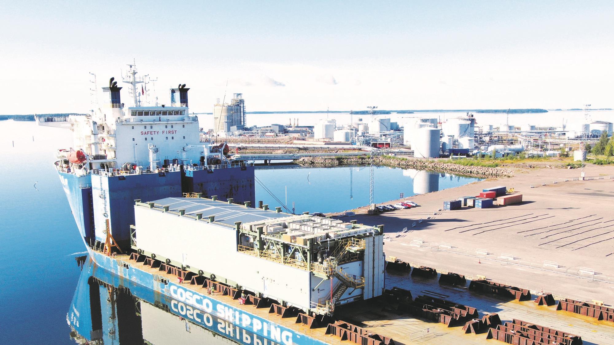 Size gives Cosco an edge as it fine-tunes project cargo formula ...