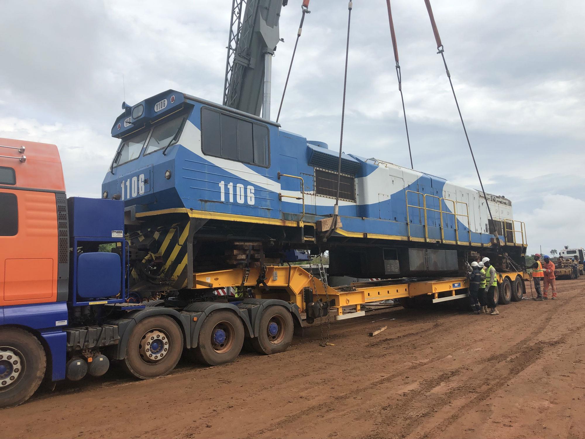 Grindrod recovers 24 locomotives from Sierra Leone | News | Heavy Lift ...