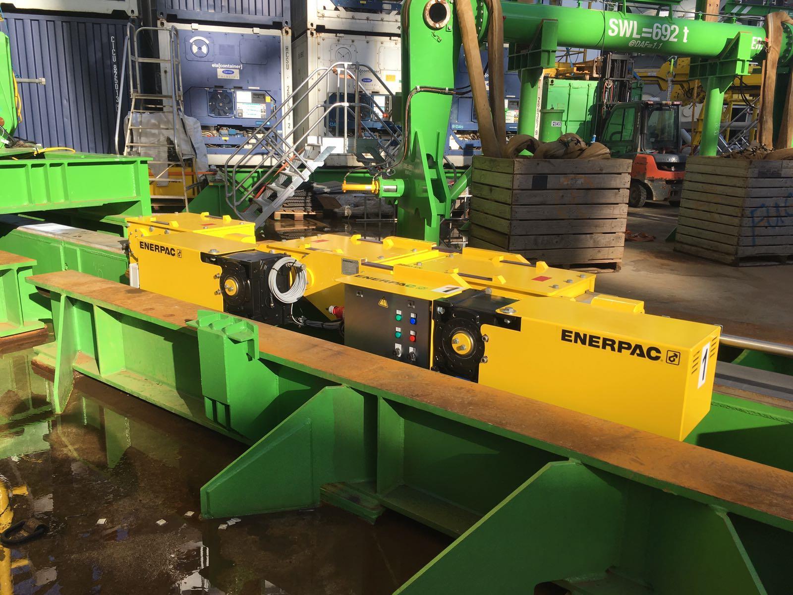 Enerpac supplies trolley solution | News | Heavy Lift & Project ...