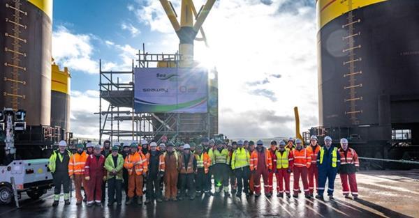 Final Seagreen foundations depart the port of Nigg | News | Heavy Lift ...