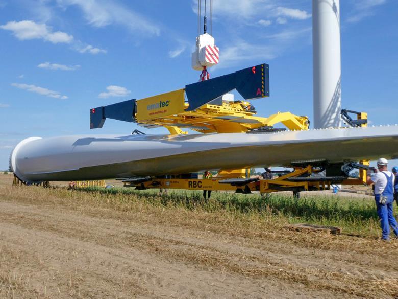 Turbines get a lift with ematec | News | Heavy Lift & Project ...