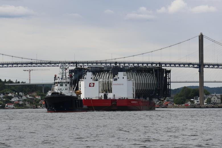 BOA handles Marine Donut in Norway | News | Heavy Lift & Project ...