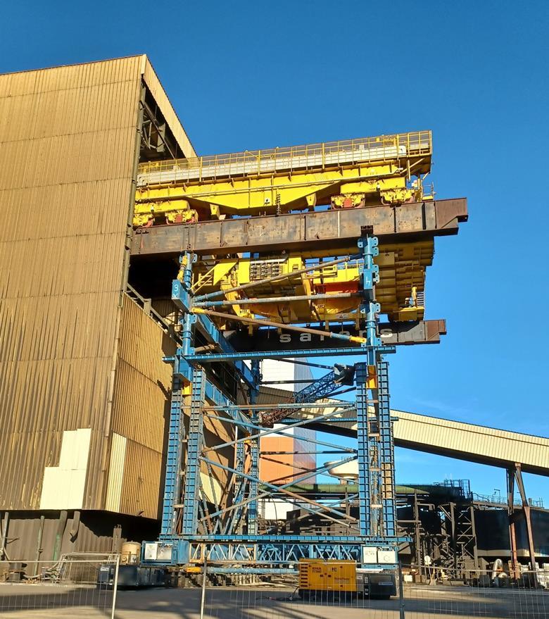 Sarens’ ingenious engineering solutions behind successful crane ...