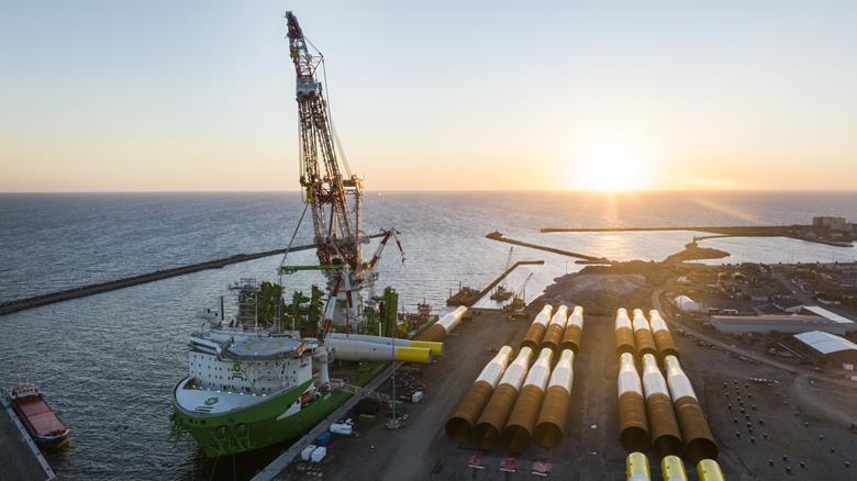 DEME completes monopile installation at Arcadis Ost | News | Heavy Lift ...