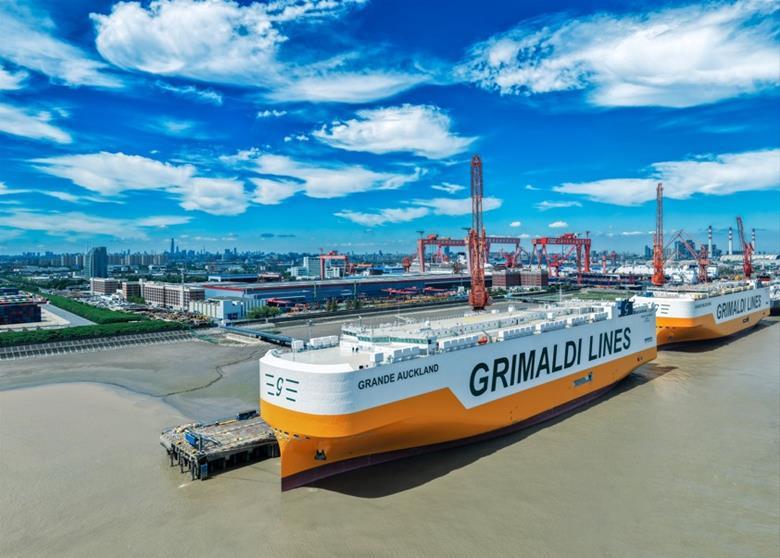 Grimaldi takes delivery of Grande Auckland | Heavy Lift & Project Forwarding International