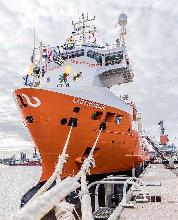 Lady Monique christened | News | Heavy Lift & Project Forwarding ...